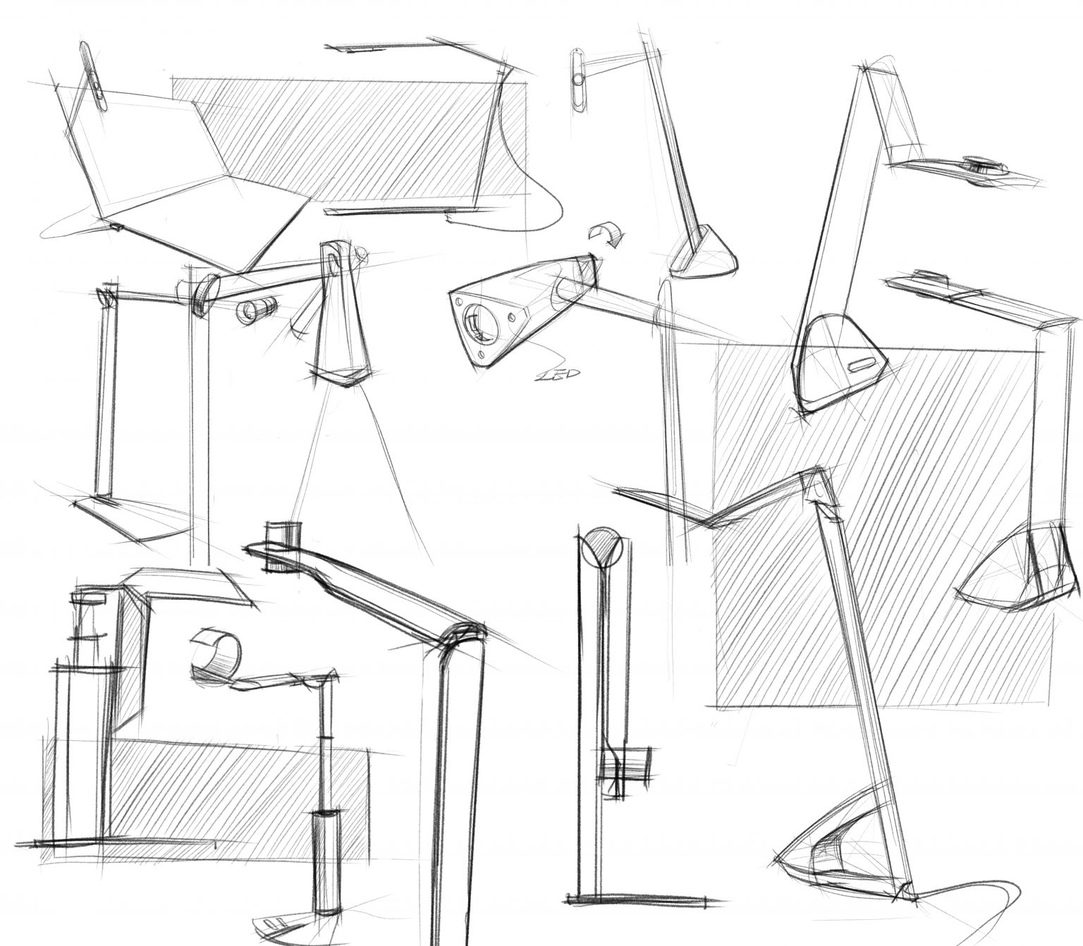 ideation sketches – poradora